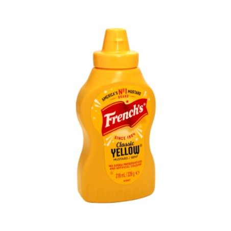 Moutarde américaine "French's" Classic Yellow Mustard 218 ml
