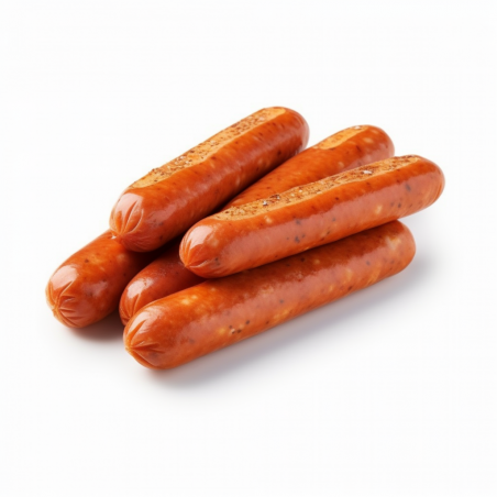 Saucisses Hot Dogs au porc "CLASSIC" en lot de 144 pièces de 50g