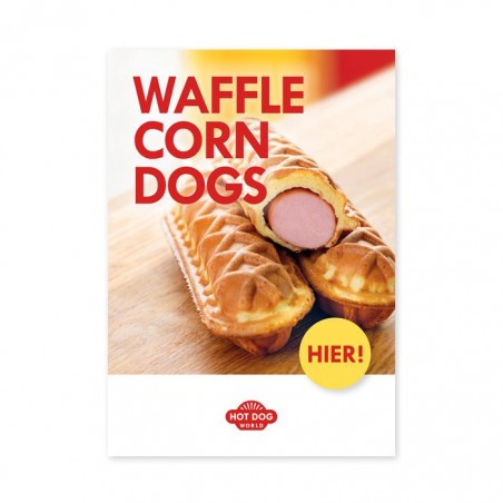 Poster "Waffle Corn Dogs"